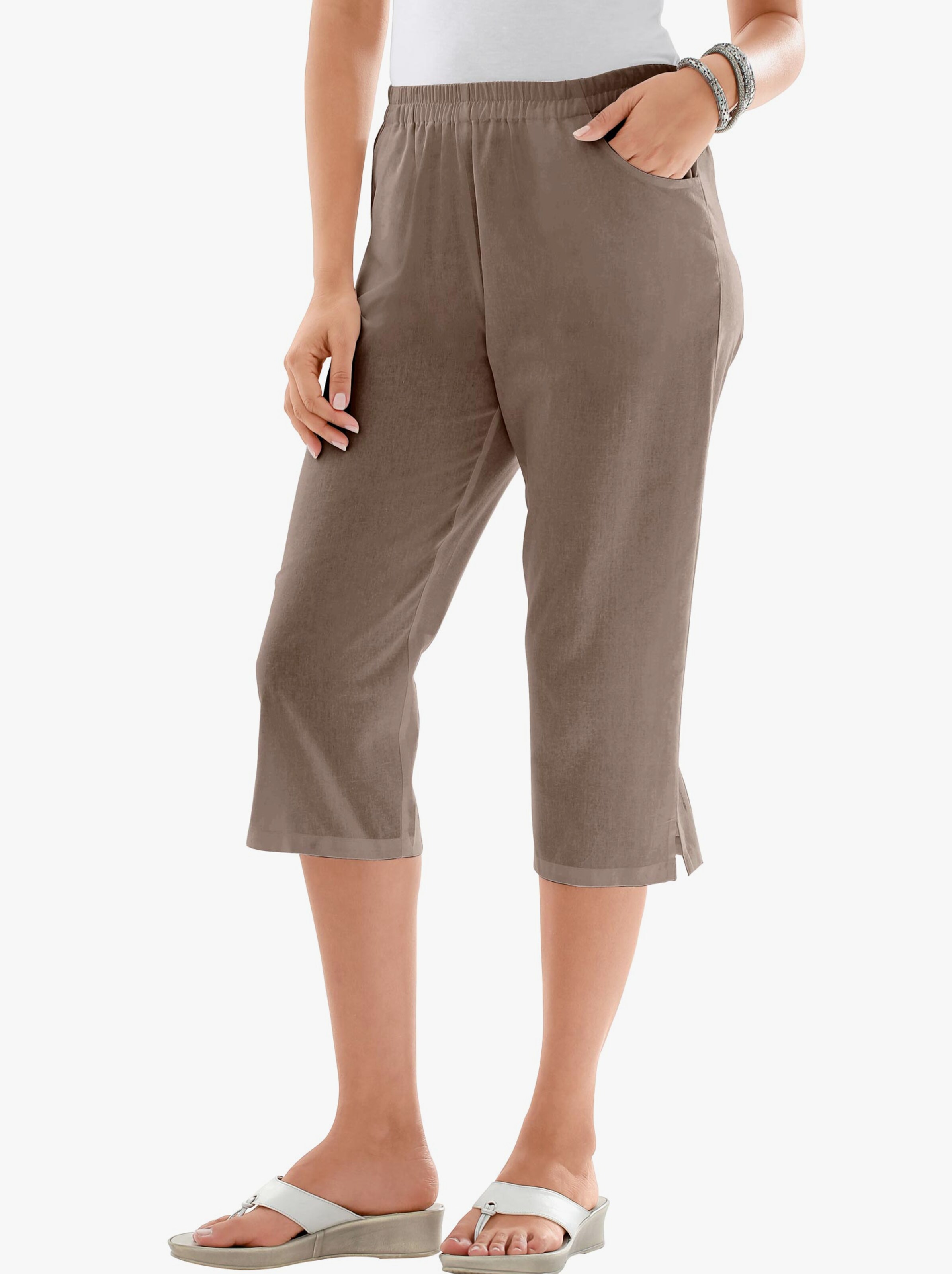 Capri-legging in taupe | Your Look... for less!