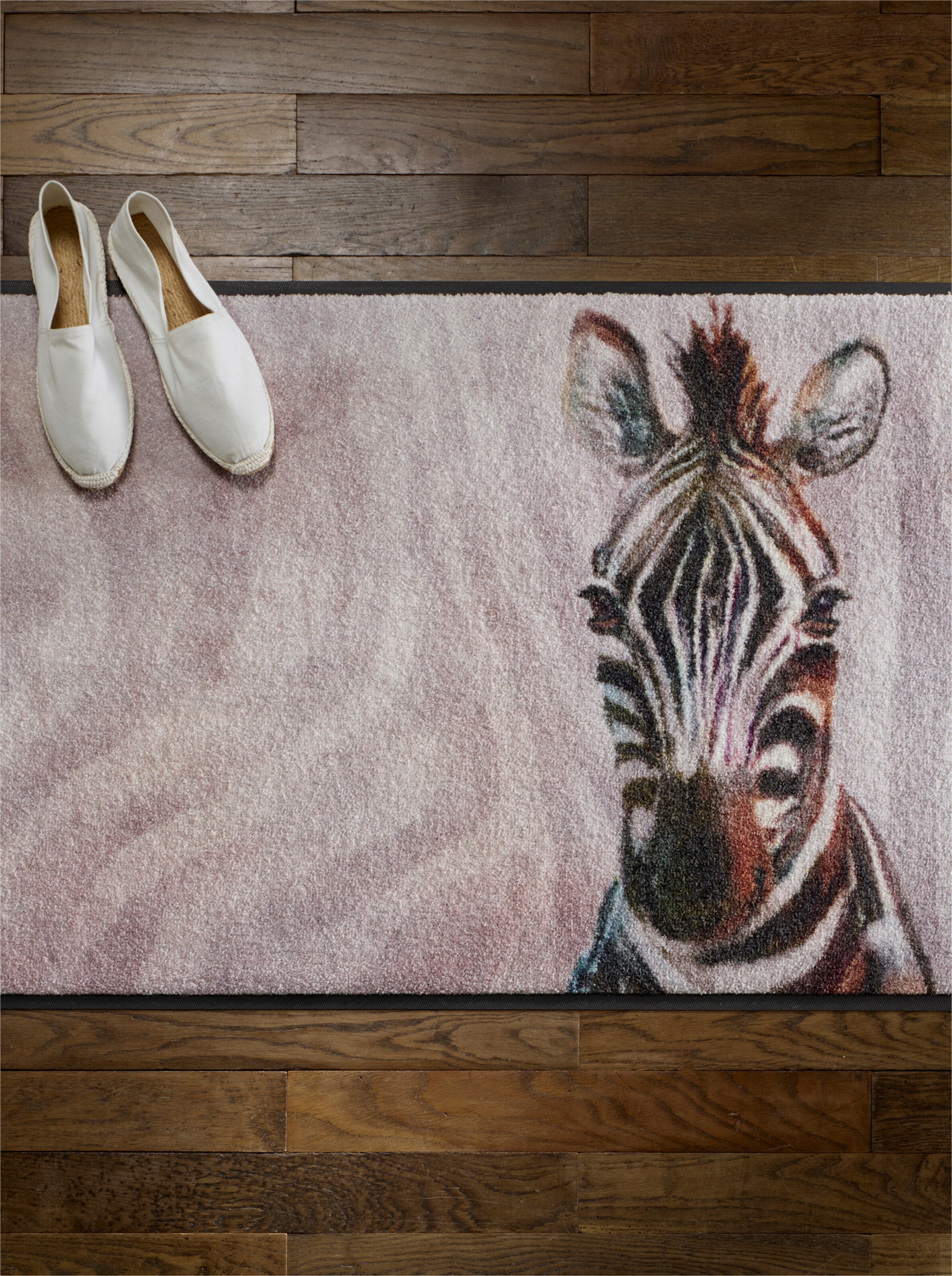 Salonloewe Fussmatte in grau-beige | heine