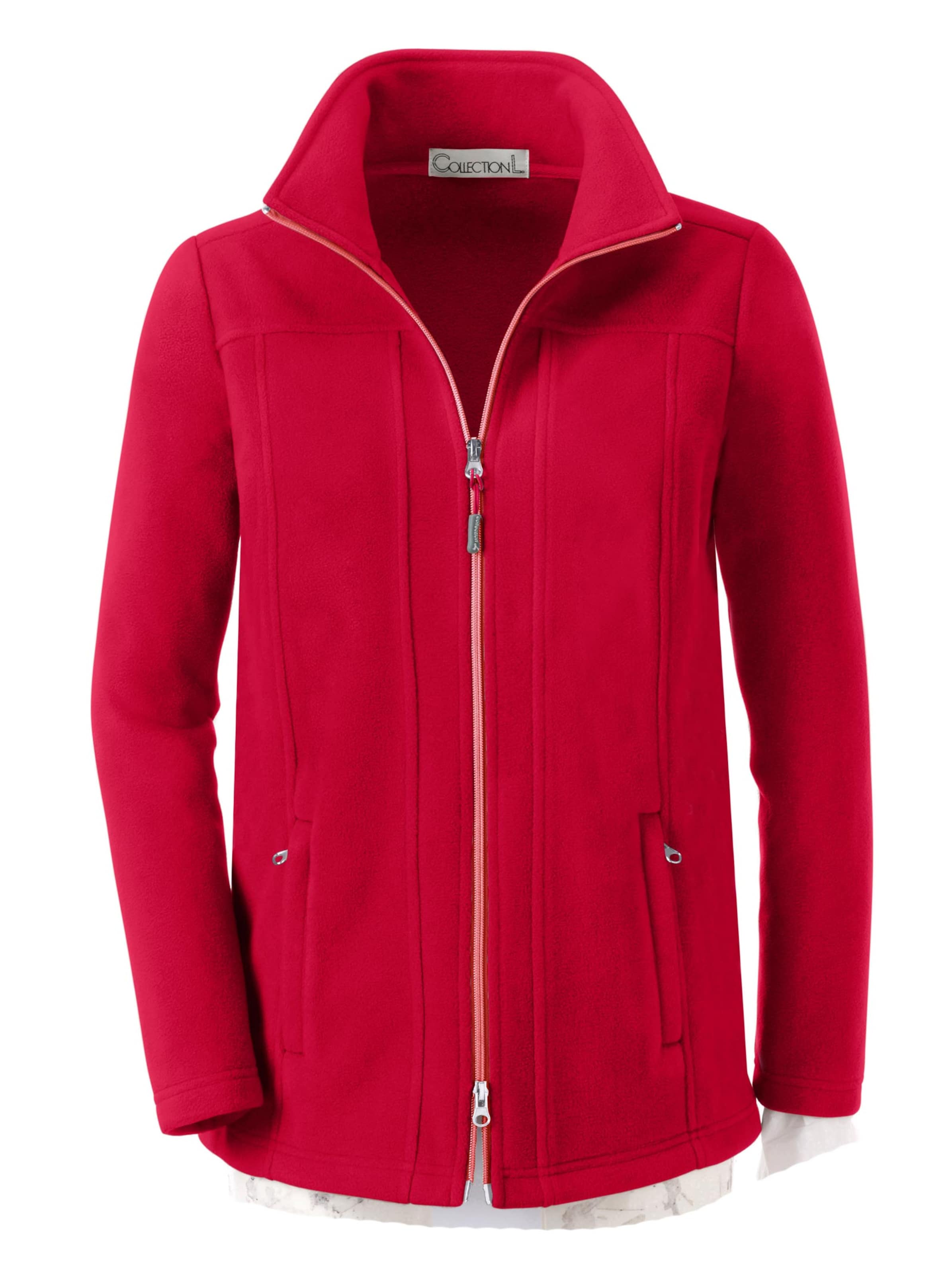 Fleece-Jacke in rot | WITT WEIDEN