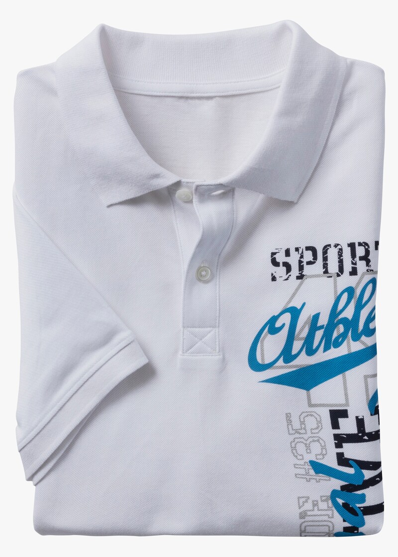 John Devin Poloshirt in weiß | Witt