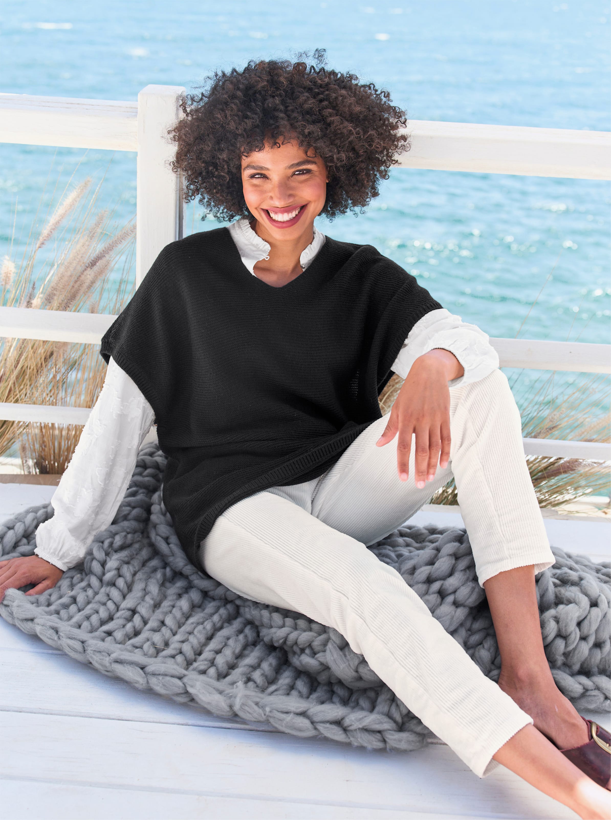 heine Longpullunder in schwarz | Witt