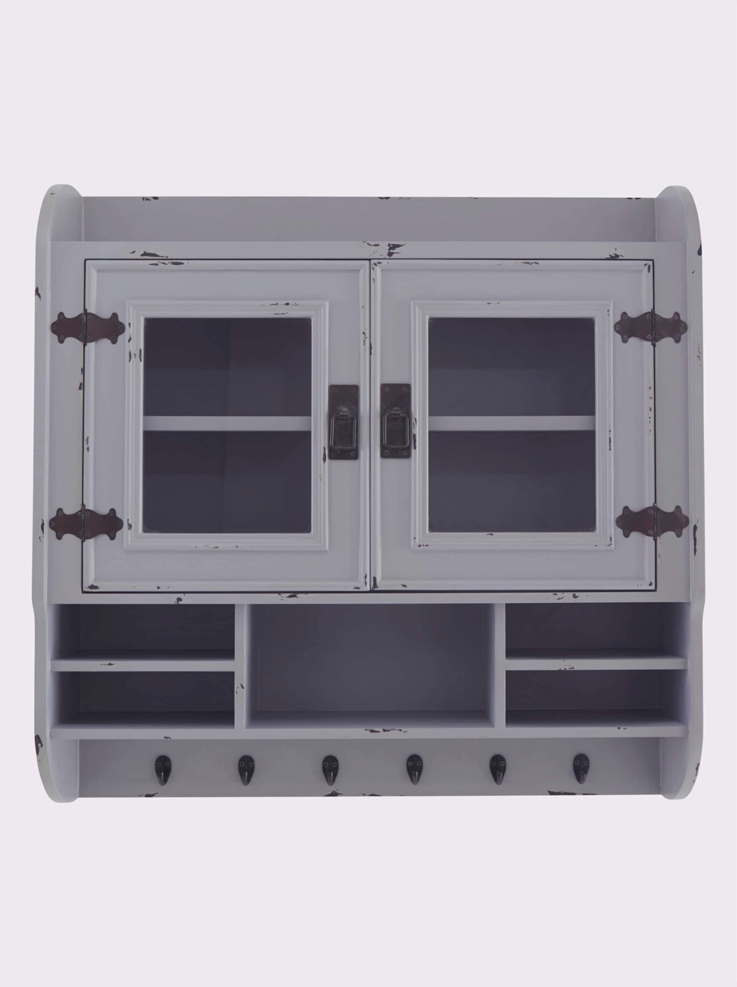 heine home Hängeregal in grau-gewischt | Witt