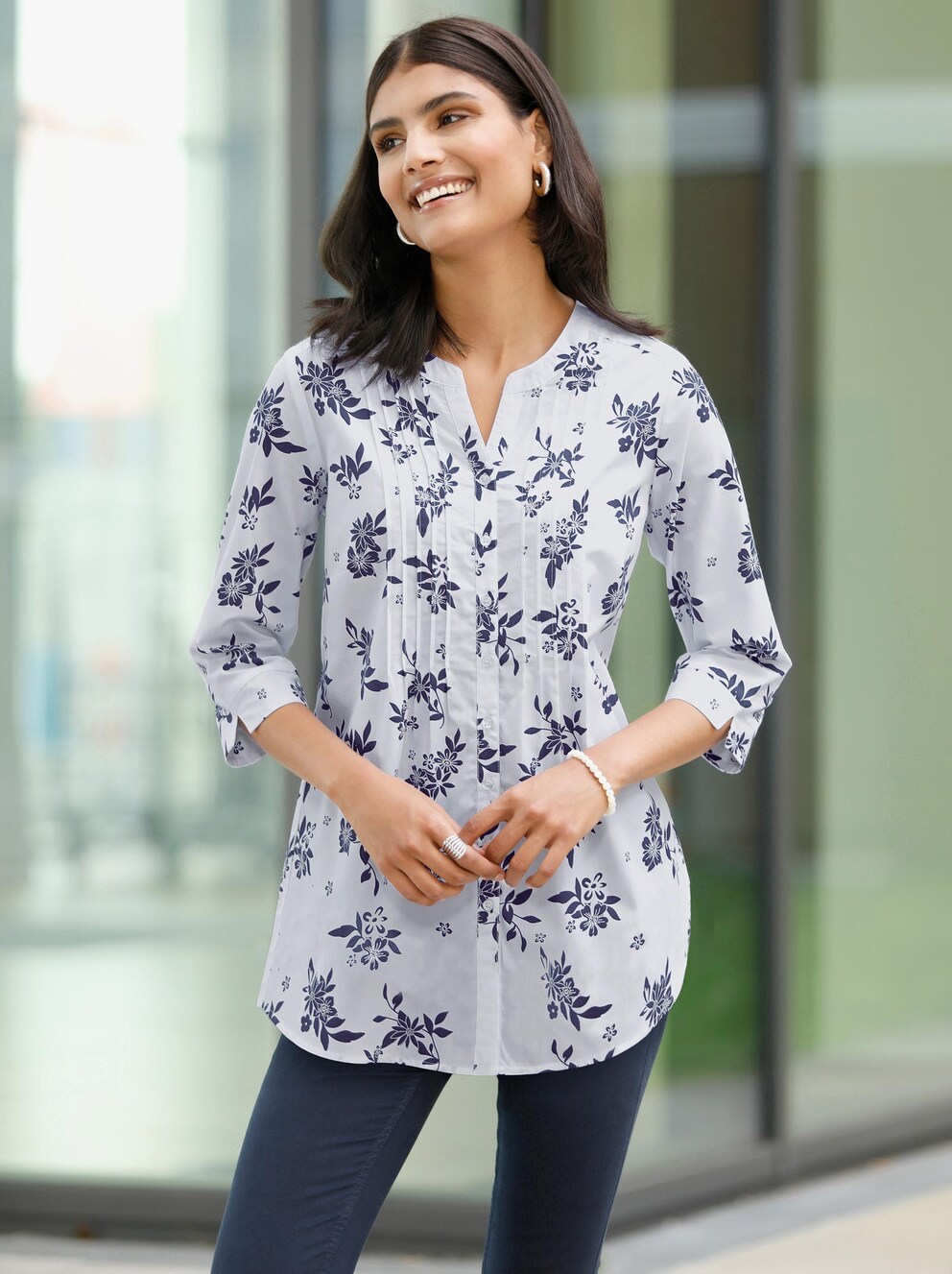 Festliche weiße Blusen kaufen im Online Shop | WITT WEIDEN