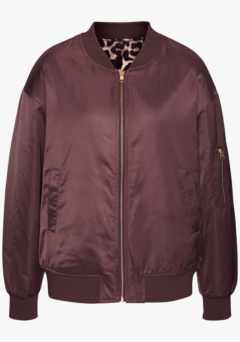 Buffalo Wendejacke in dunkelbraun-animal print | heine