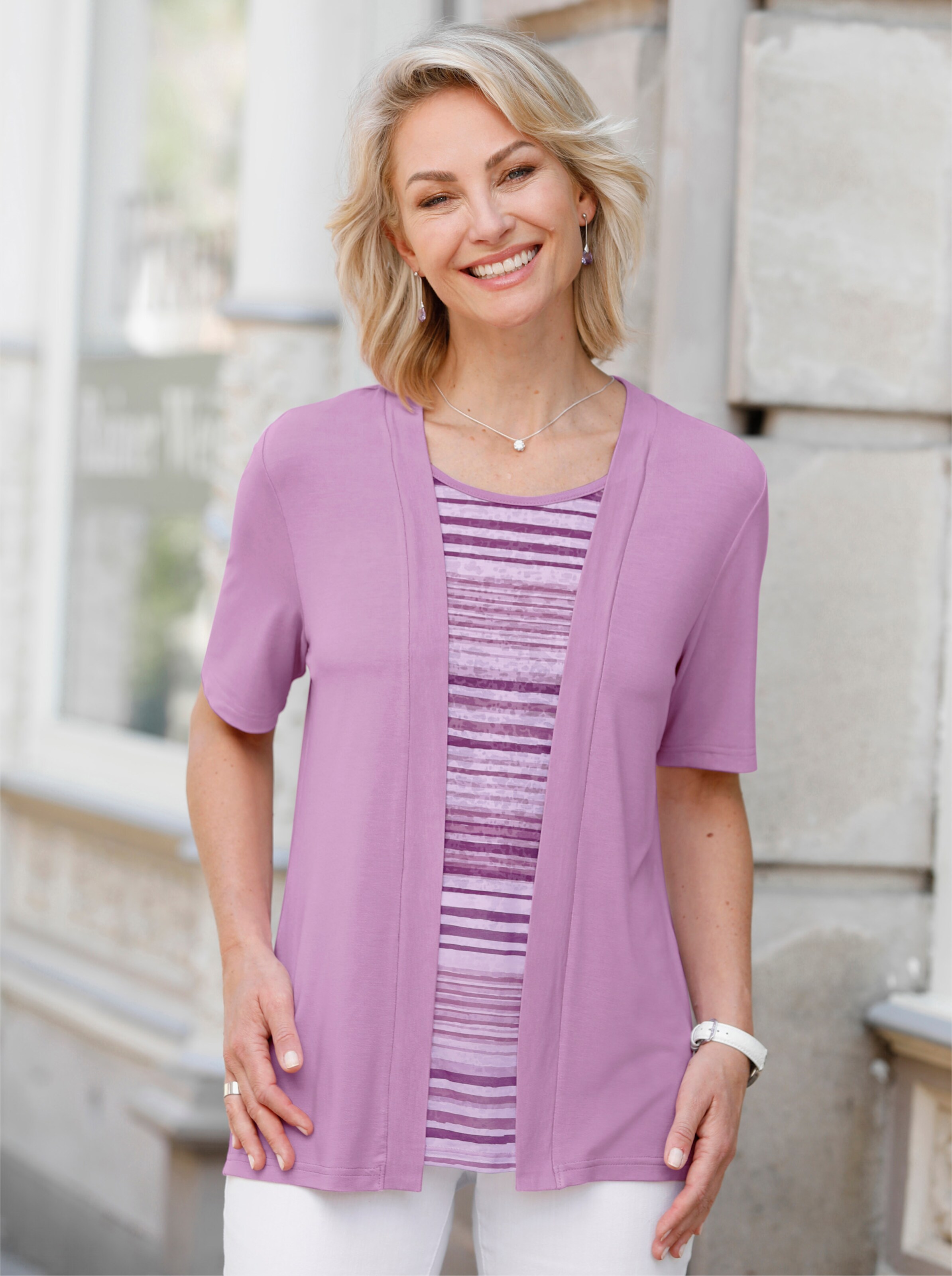 2-in-1-Shirt in orchidee | Witt