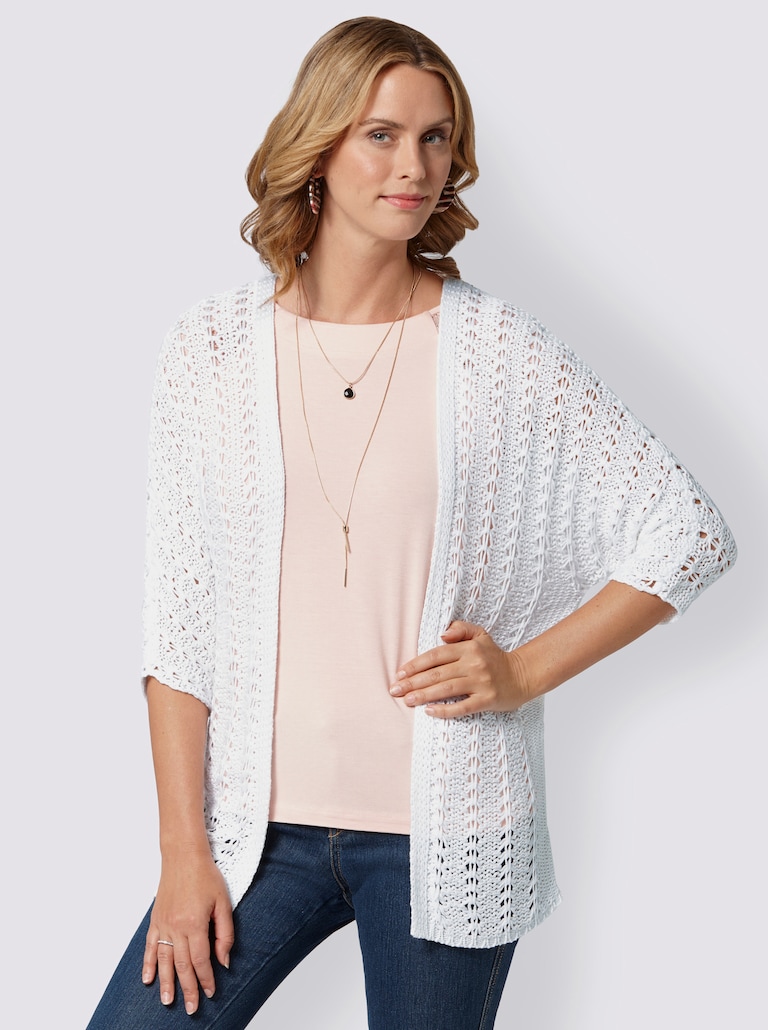 Weiße Strickjacken & Cardigan für Damen kaufen | heine