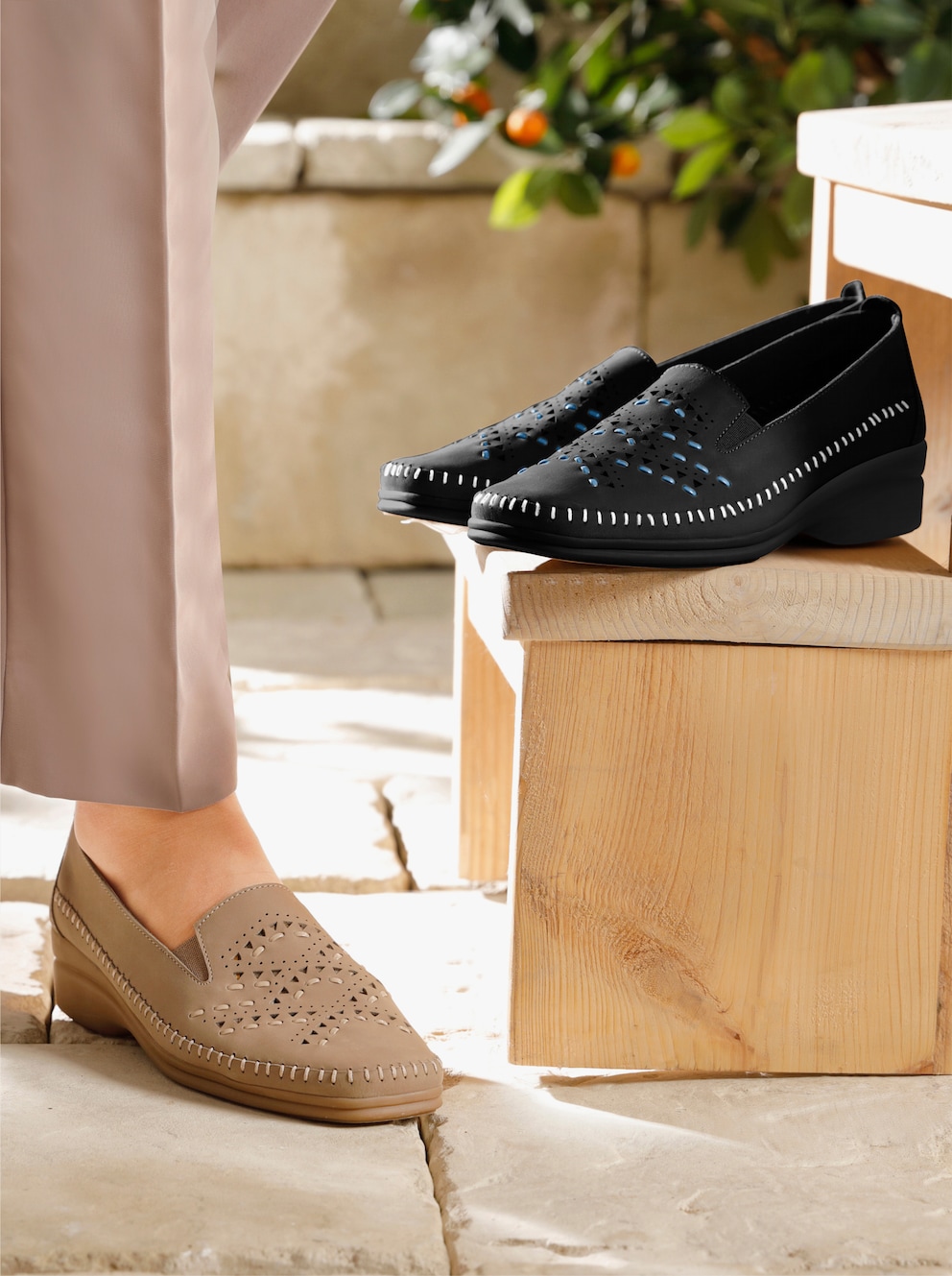 airsoft comfort+ Slipper in beige | Witt