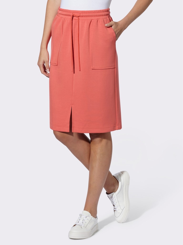 heine Jerseyrok in grapefruit | Witt