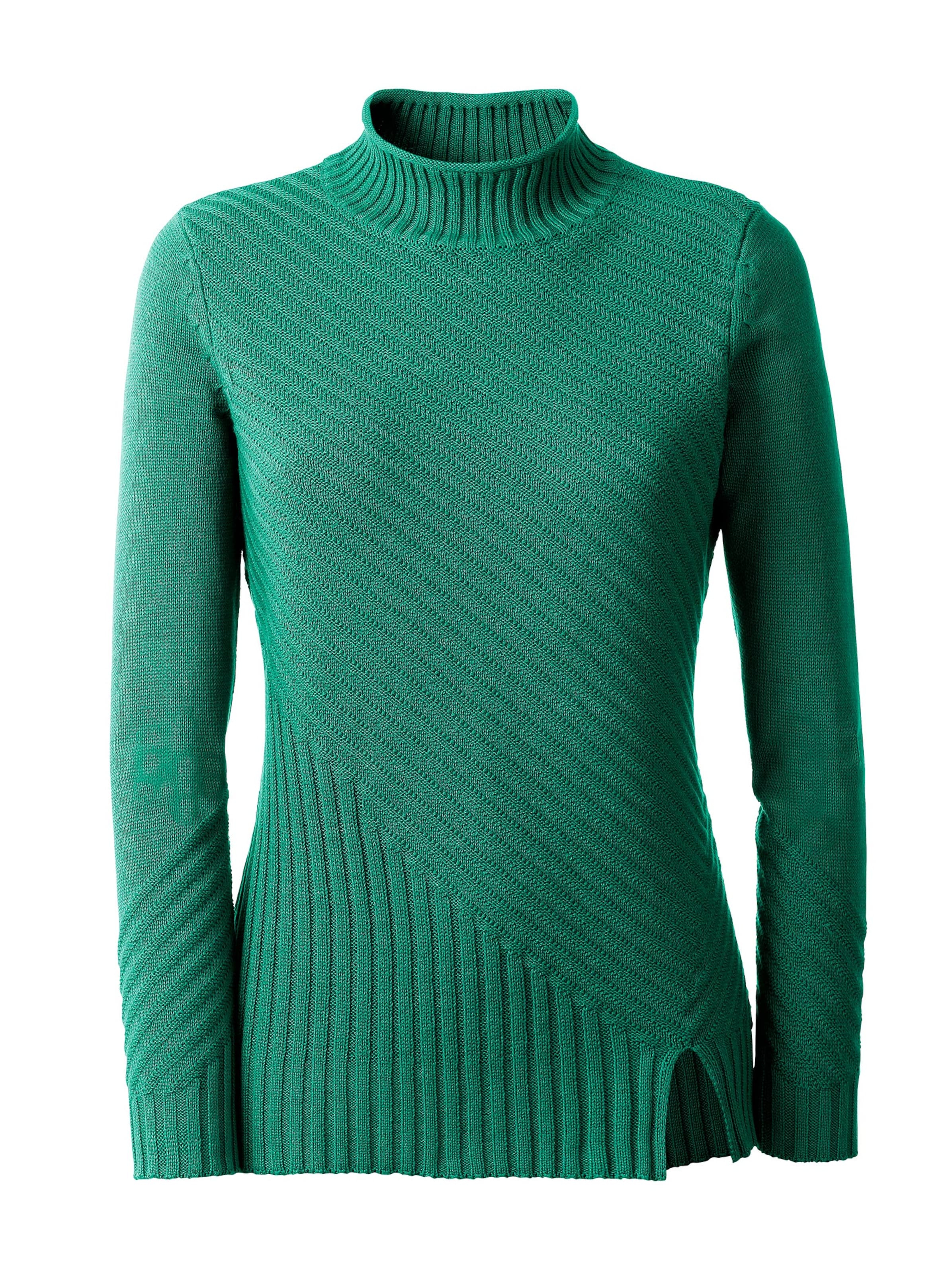 Collection L Pullover in dunkelgrün | WITT WEIDEN