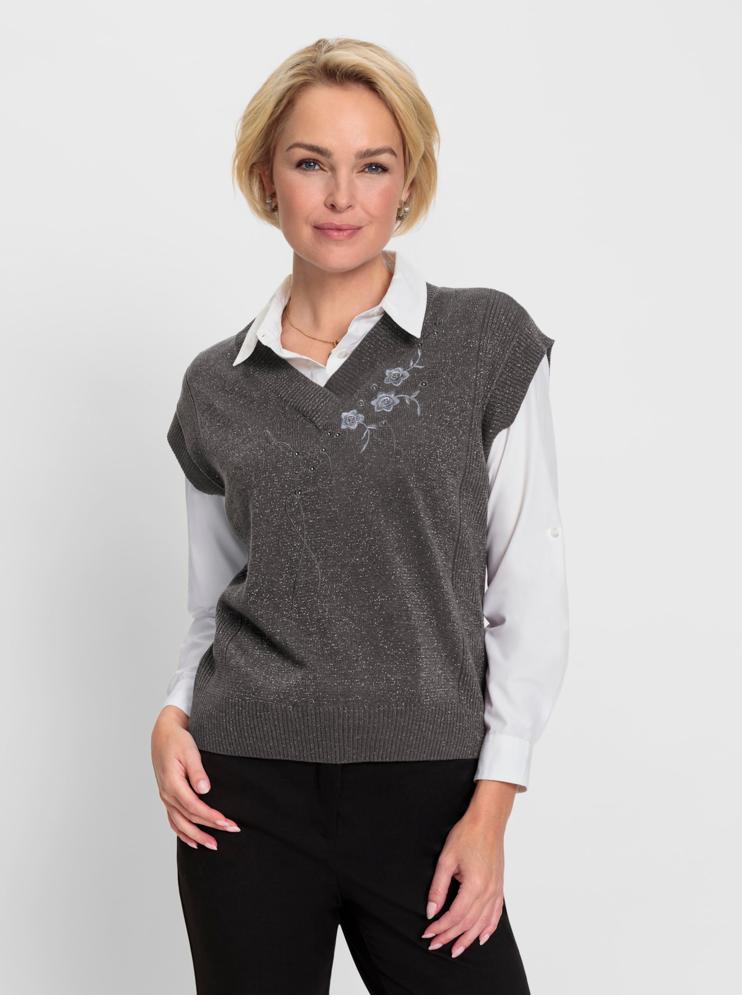 Pullunder in anthrazit-meliert | Witt