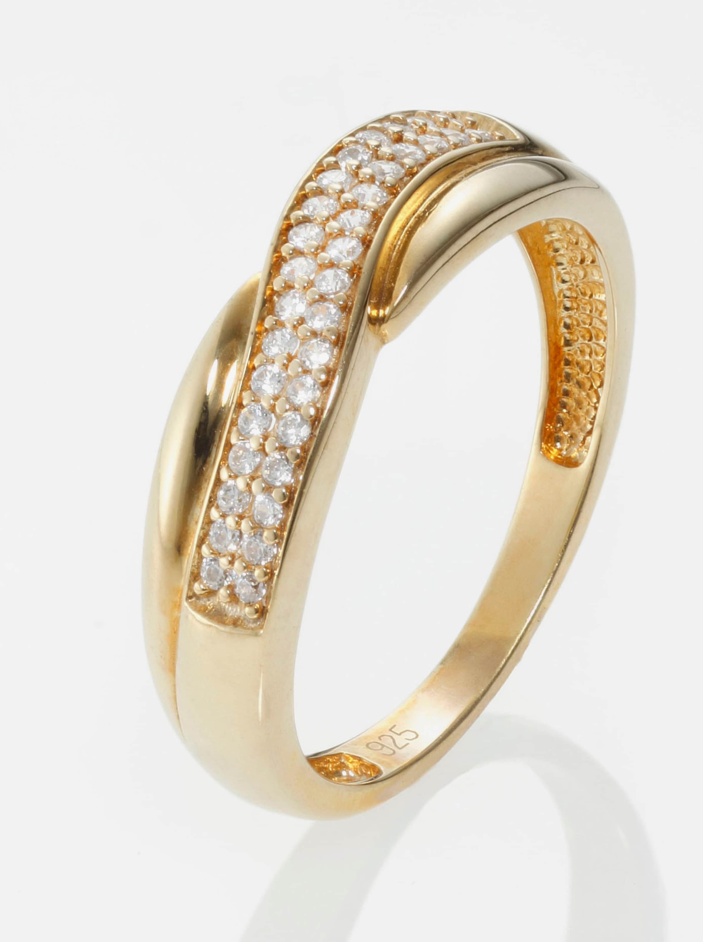 Ring in Silber vergoldet 925 | heine