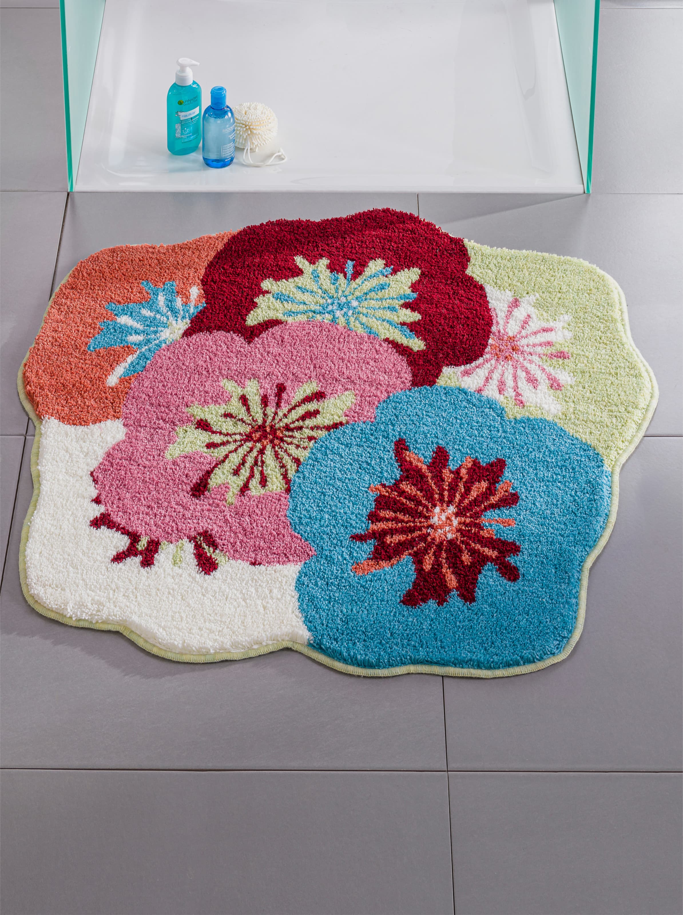 Grund Badematte in ecru-bunt | heine