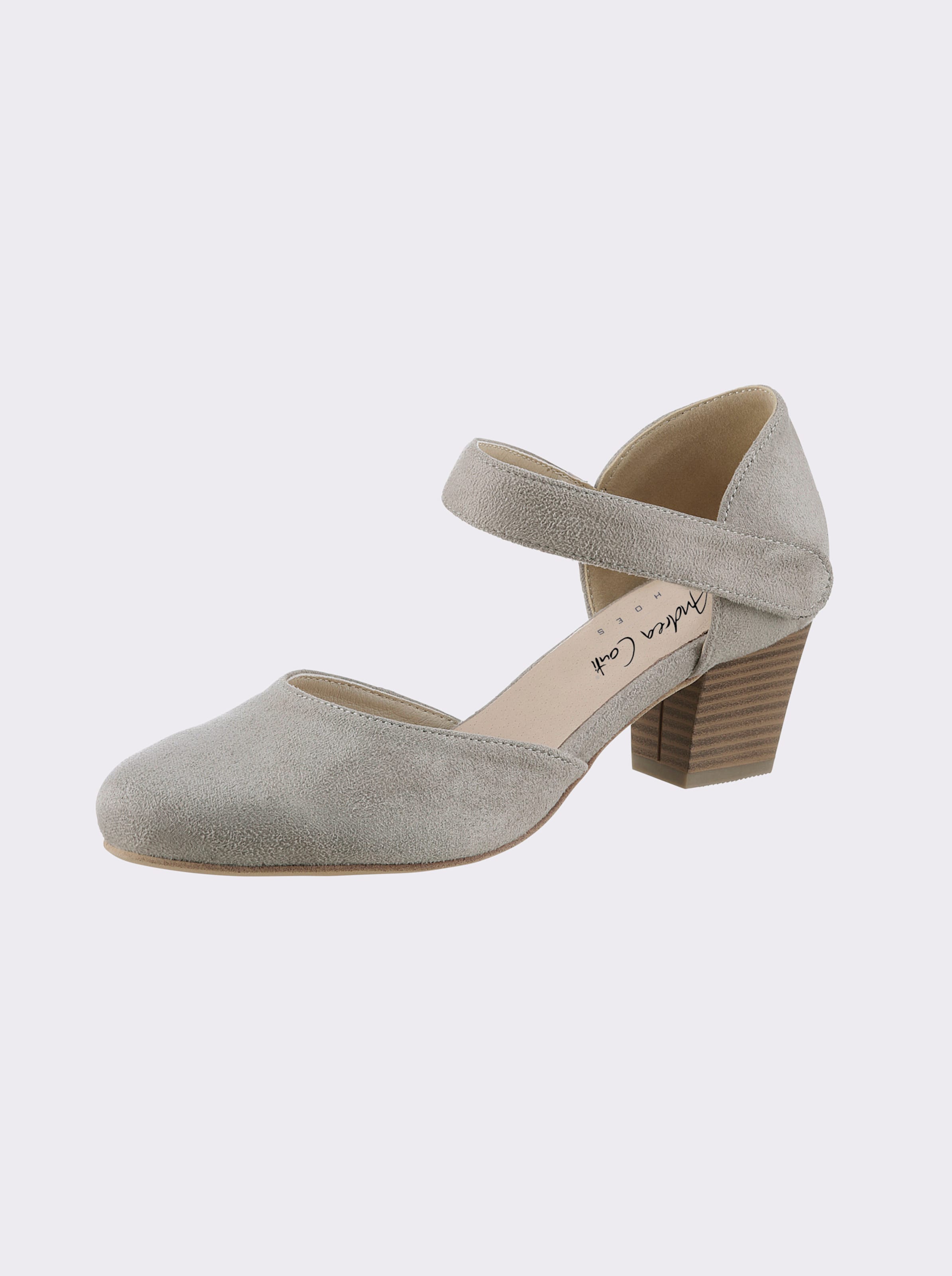 Andrea Conti pumps in lichtgrijs | heine