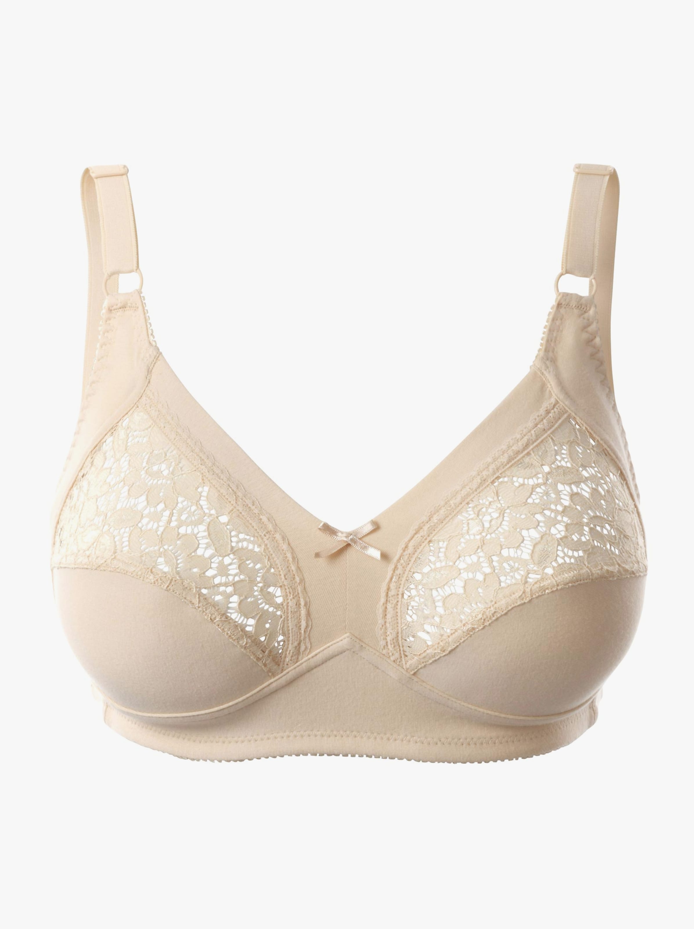 Naturana Podprsenka bez kostic v barvě pudrová | WITT international