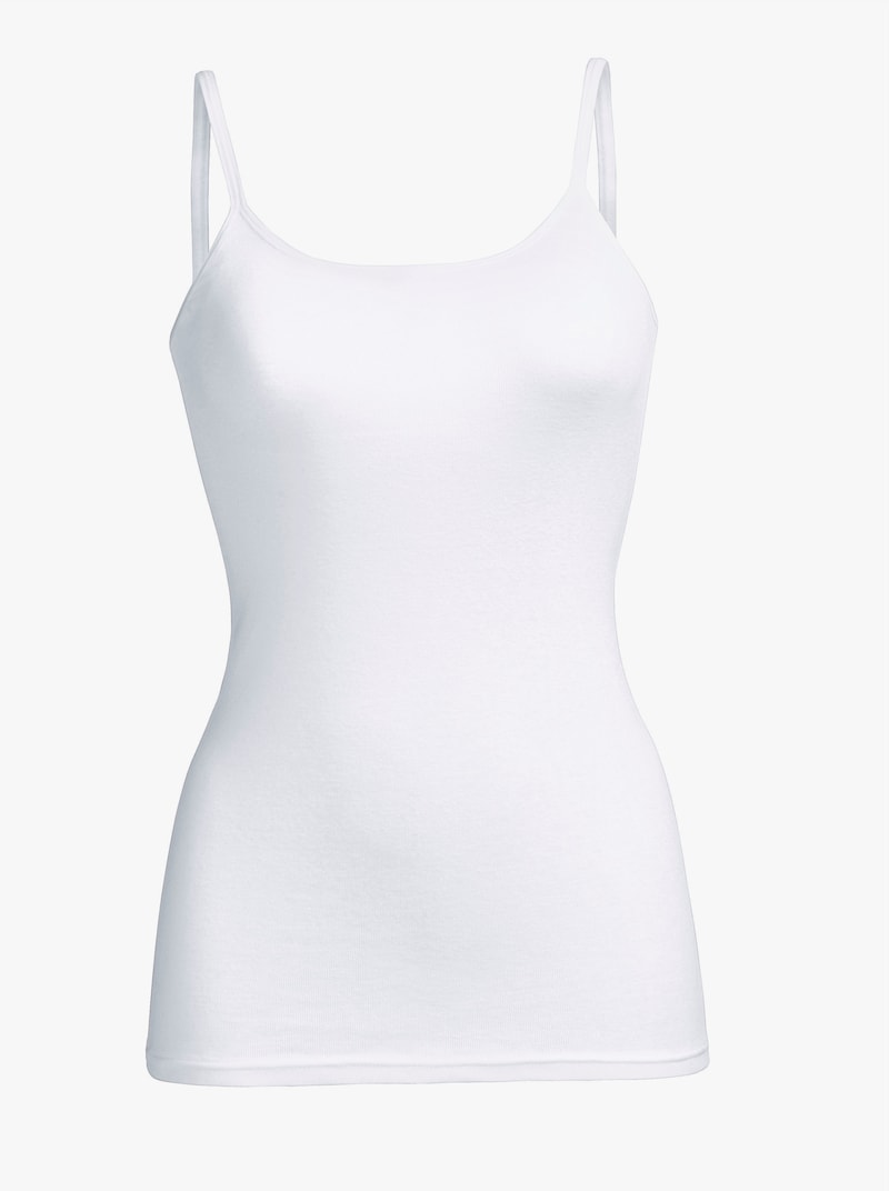 Triumph Trägerhemd in Feinripp-Qualität in weiß | Witt