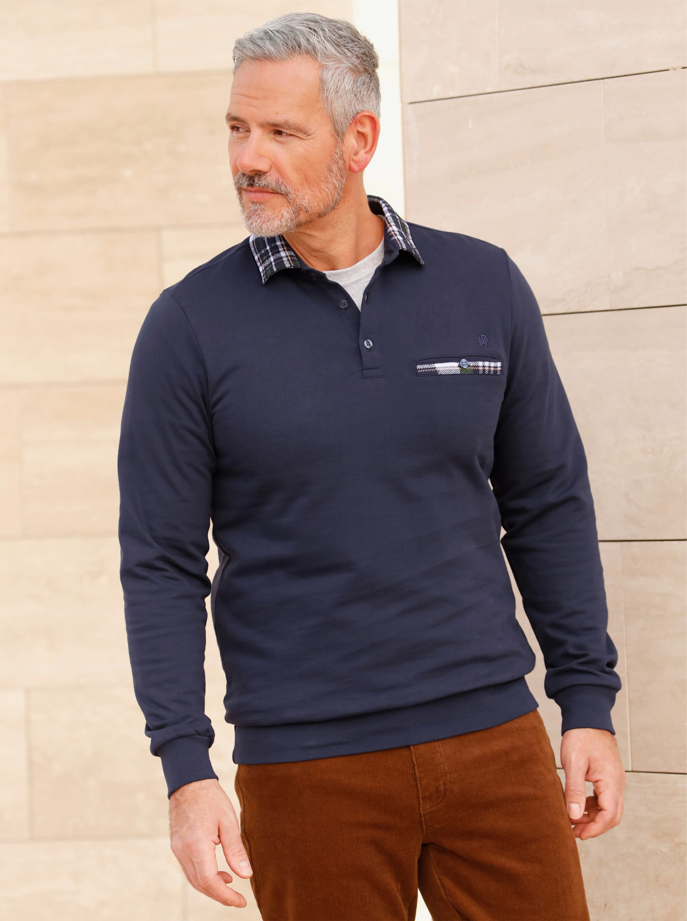 Marco Donati Sweatshirt in marine | Witt