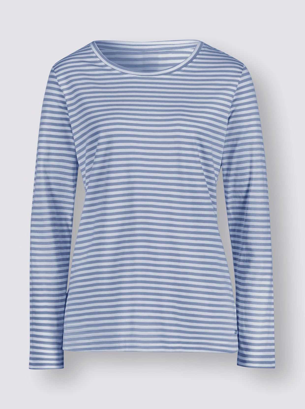 Streifenshirt in bleu-ecru-geringelt | heine