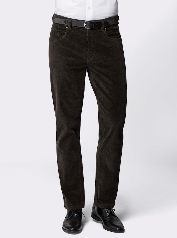Cord-Hose in dunkelbraun | Witt