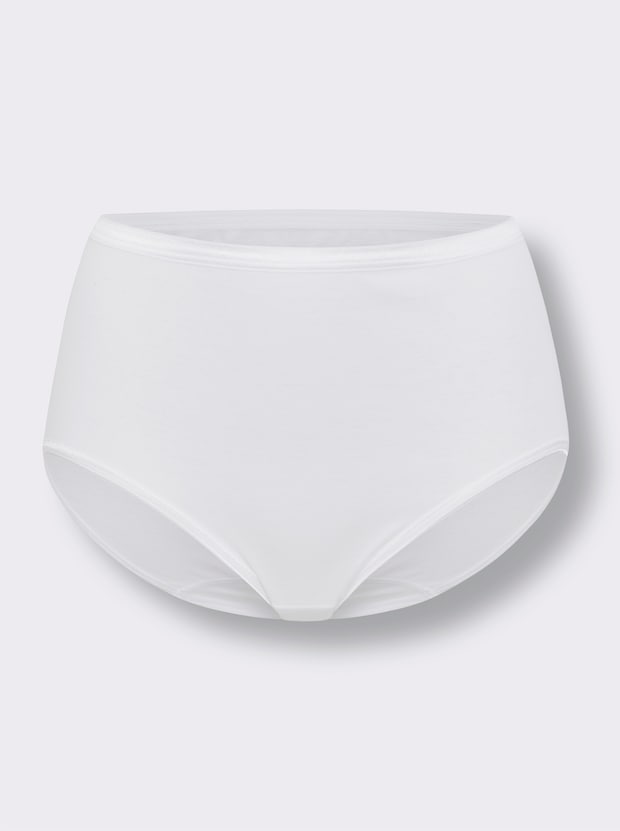 Speidel Taillenslip aus Mako-Baumwolle in weiß | Witt