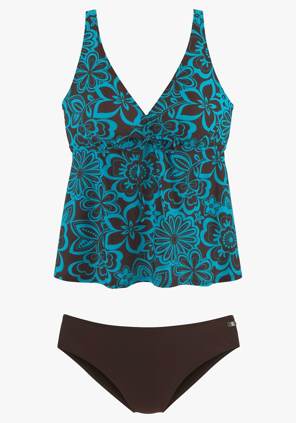 H.I.S Bügel-Tankini in türkis-bedruckt | heine