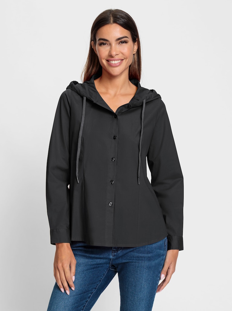 Schwarze Blusen für Damen in vielen Designs bestellen | heine