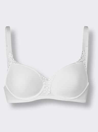 Viania Podprsenka pod tričko s kosticemi v barvě bílá | Witt International