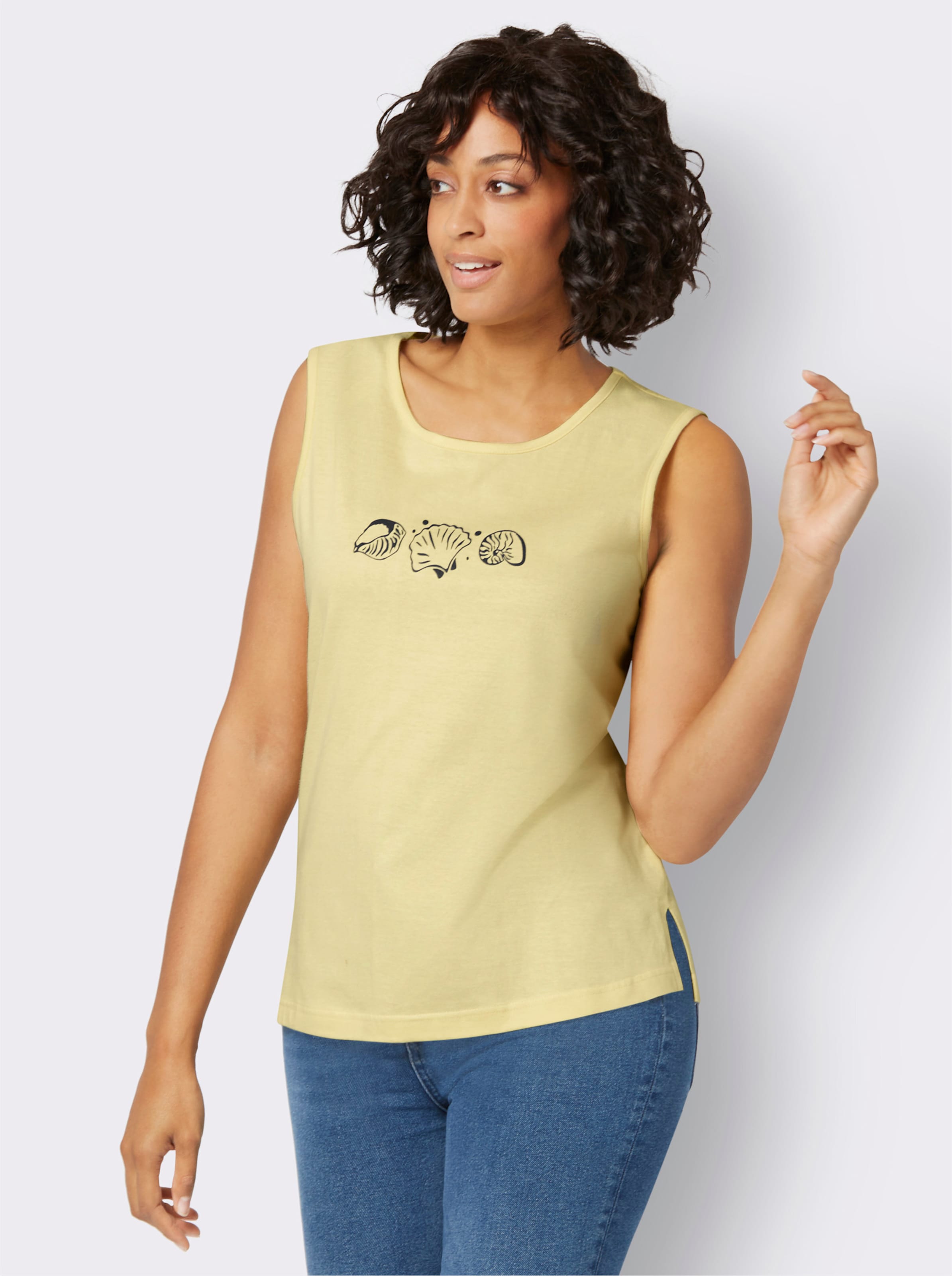 Shirttop in zitrone | Witt