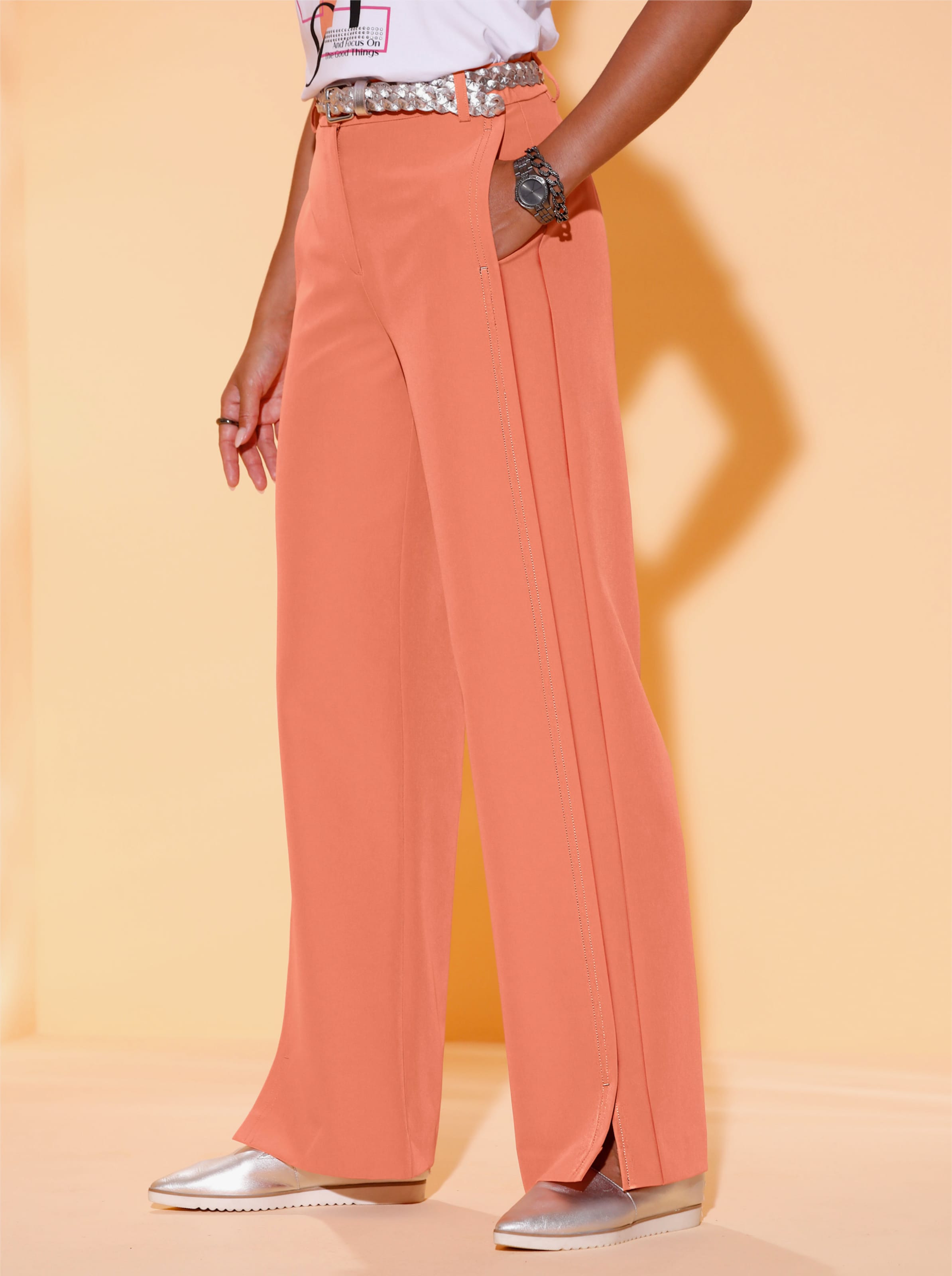 Marlene-Hose in papaya | Witt