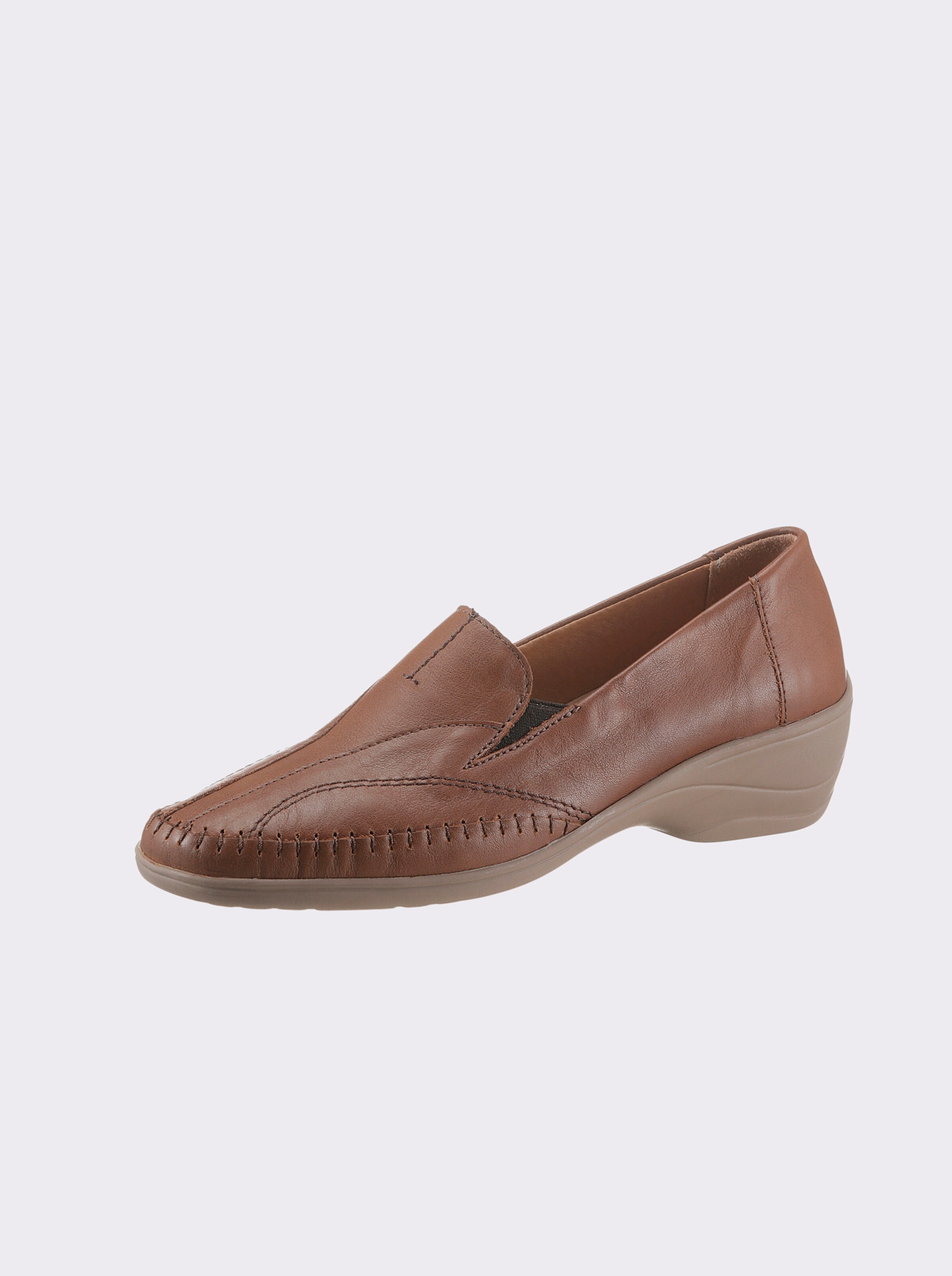 airsoft comfort+ Slipper in cognac | heine