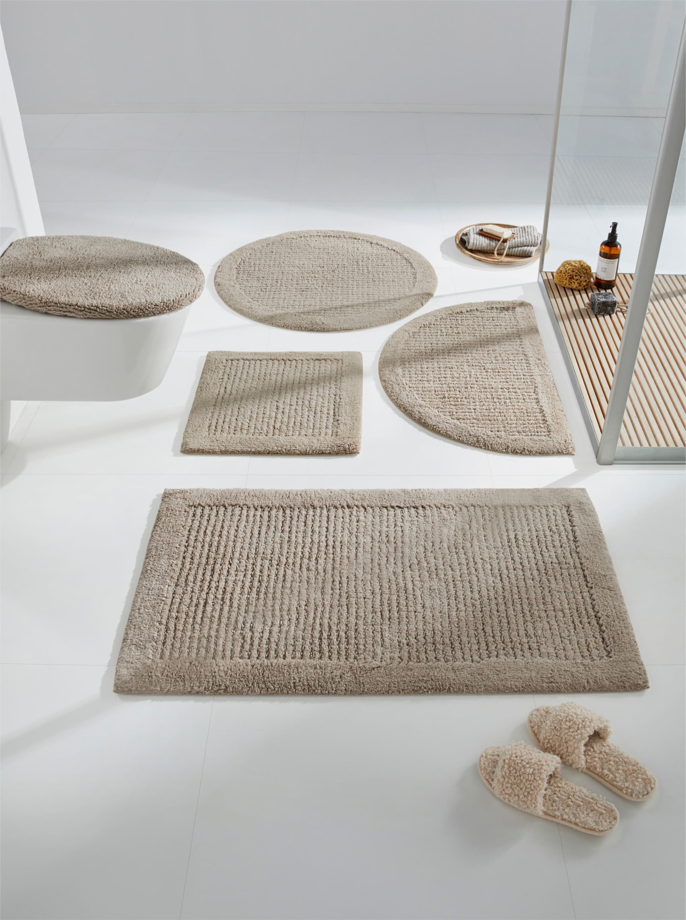 heine home Badmat in taupe | heine