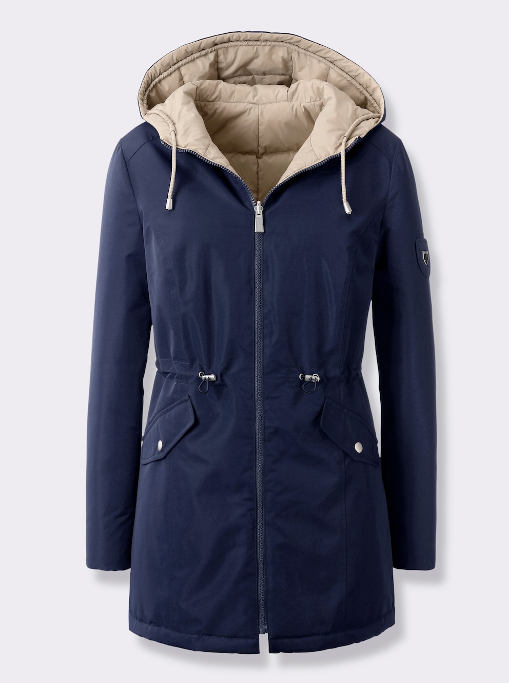 Wendejacke in marine-sesam | Witt