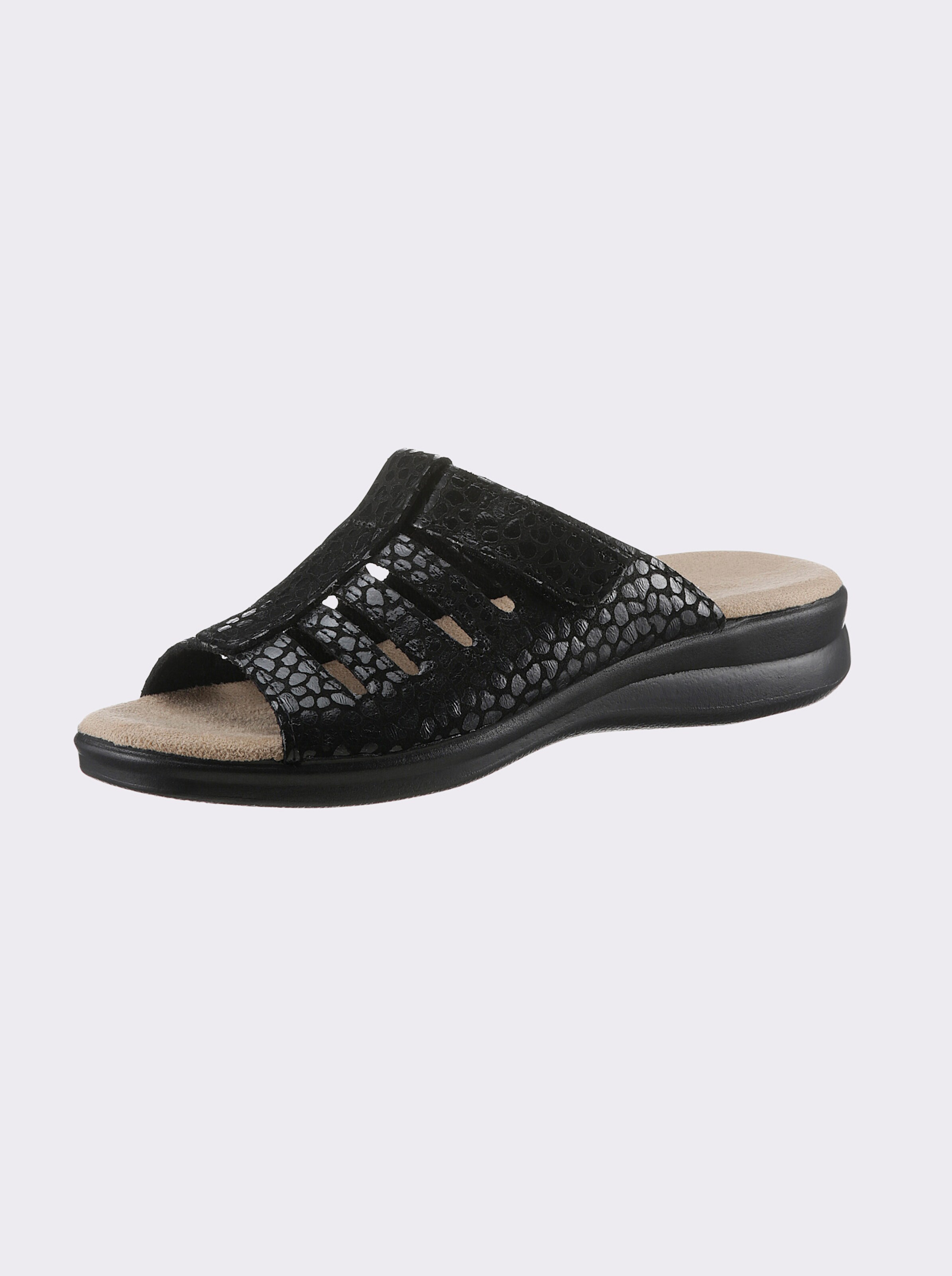 airsoft modern+ slippers in zwart | Witt