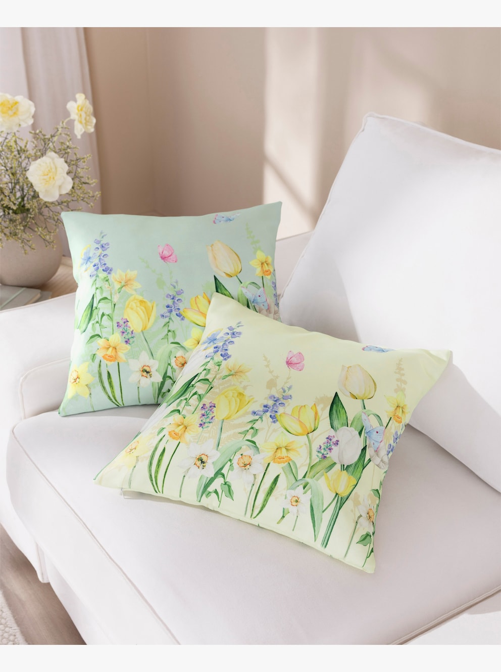 Kussenovertrek in lindegroen | Your Look... for less!