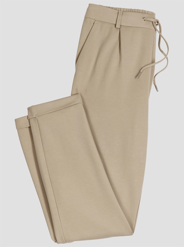 Jogg Pants in Interlock-Qualität in beige | heine