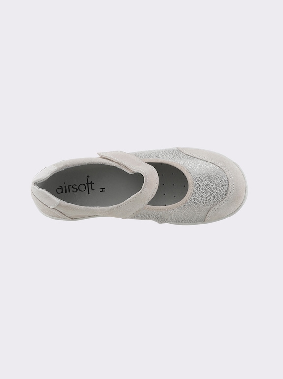 airsoft modern+ Slipper mit Stretch-Einsatz in sand | Witt
