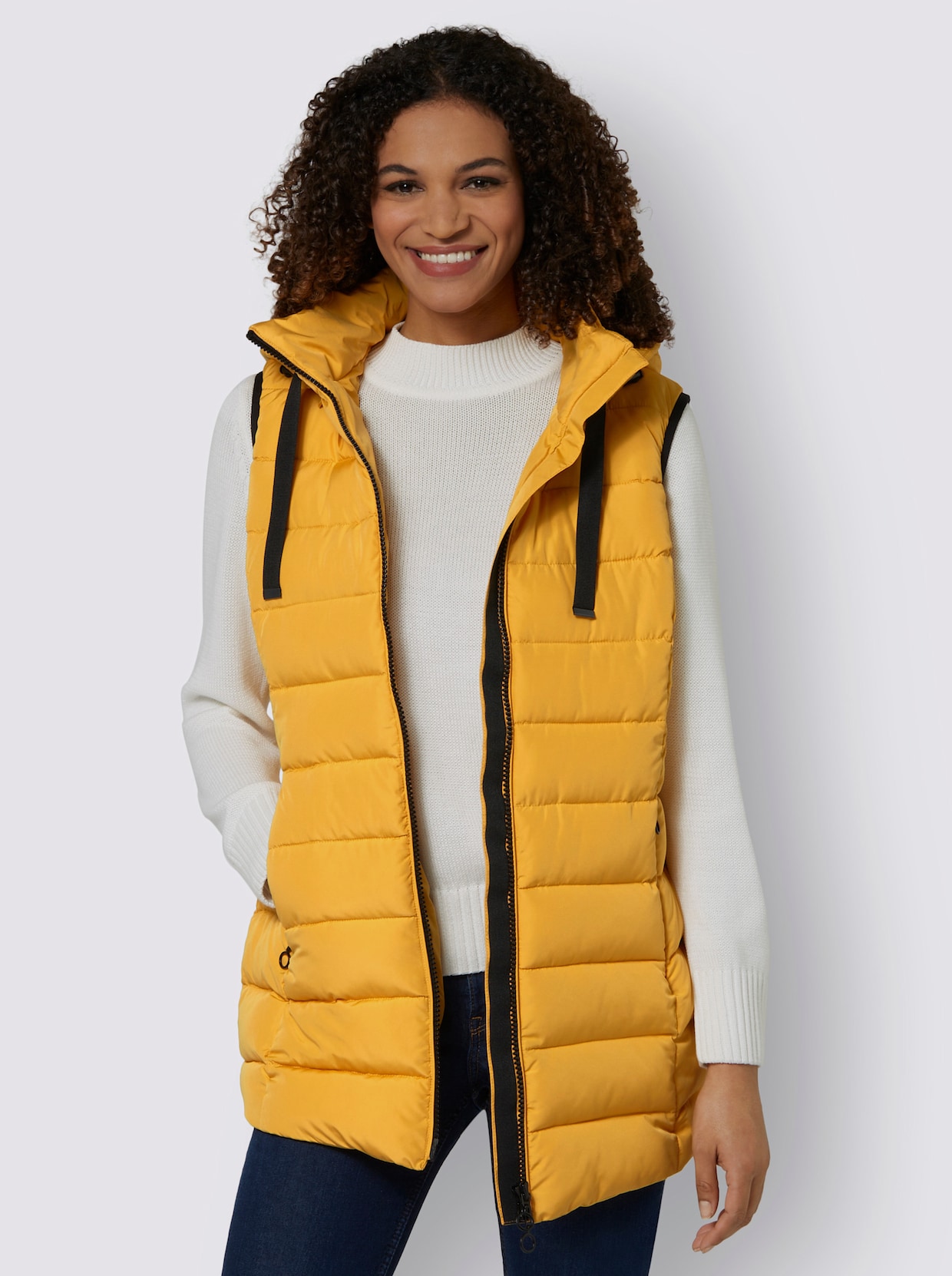 Steppweste in ocker | heine