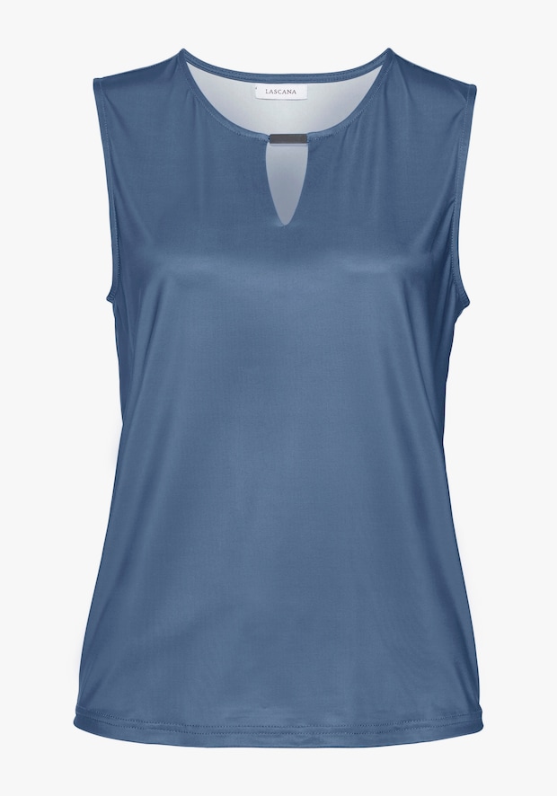 LASCANA Tanktop in dunkelblau | heine