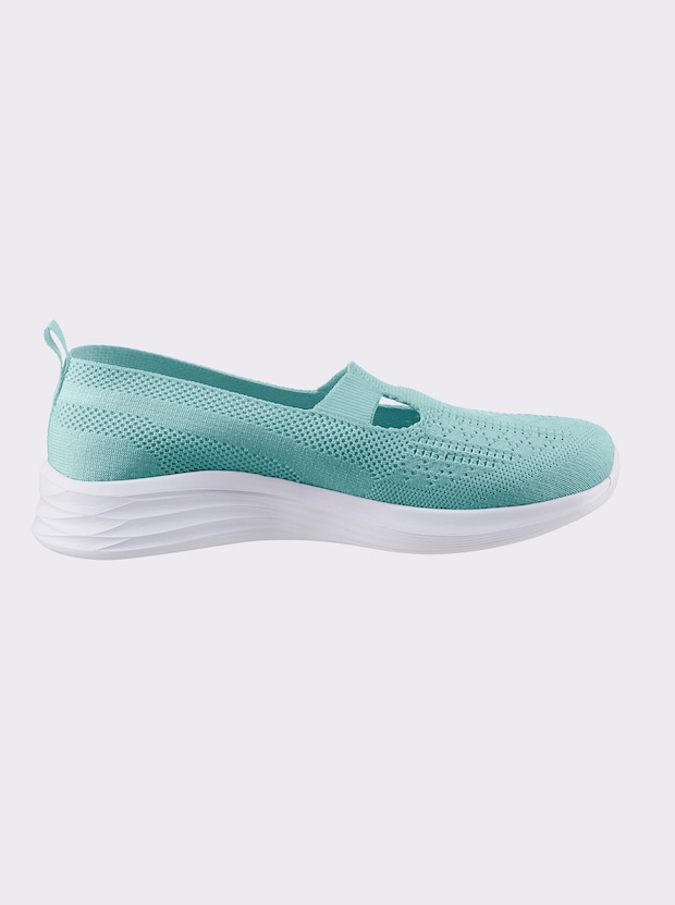 airsoft modern+ Slipper mit Stretch-Einsatz in mint | Witt