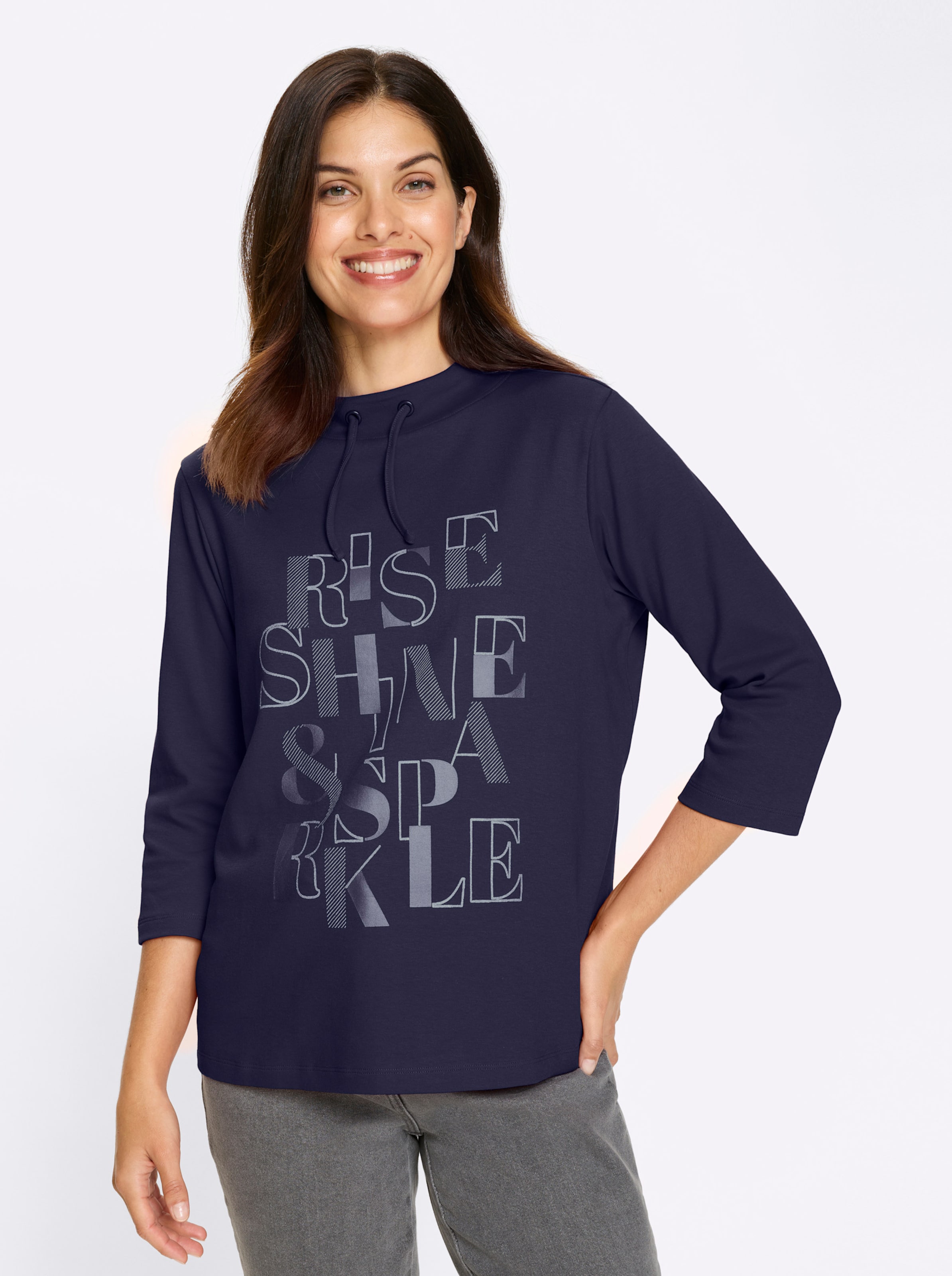 Sweatshirt i marin | Your Look... for less!