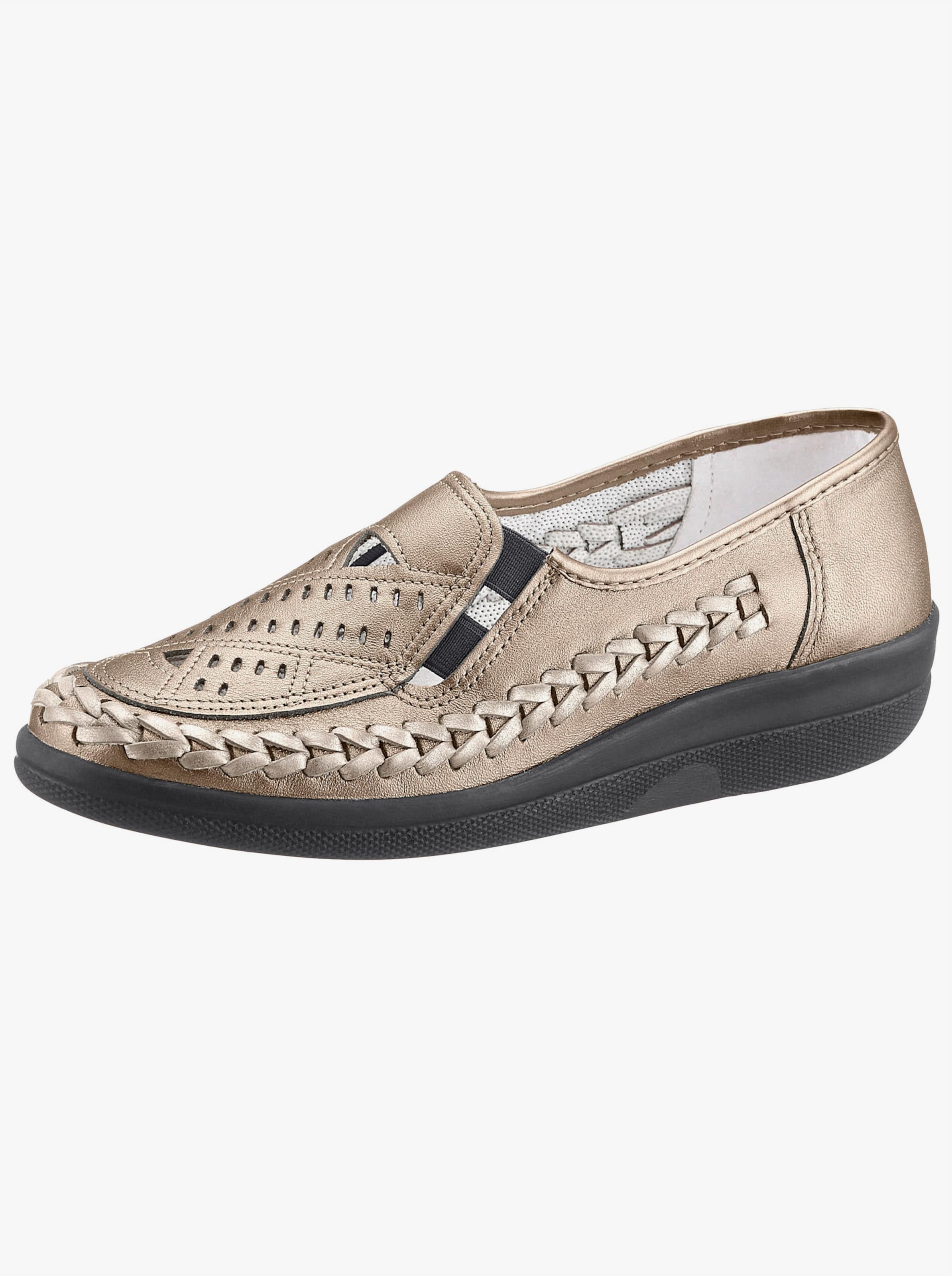 airsoft comfort+ Slipper in bronzefarben | Witt