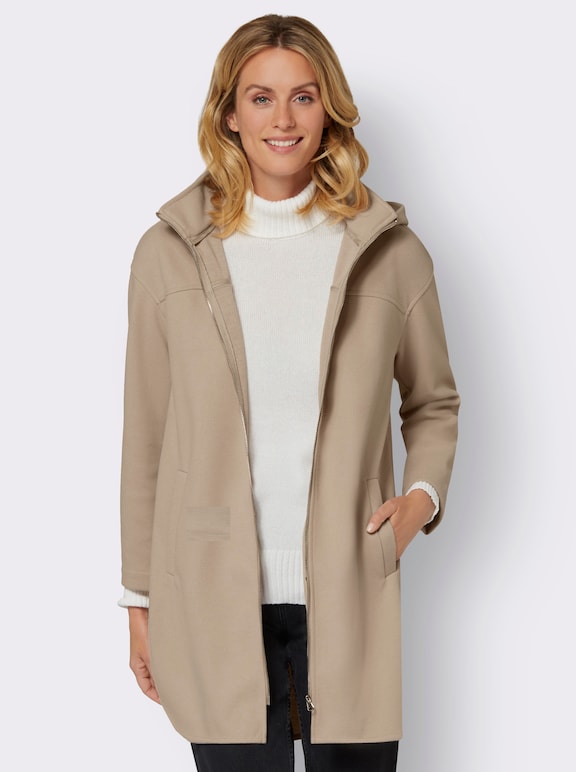 Longjacke in beige | Witt