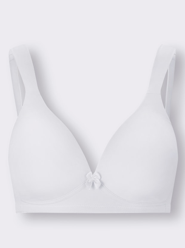 Naturana T-Shirt-BH ohne Bügel in weiss | Witt