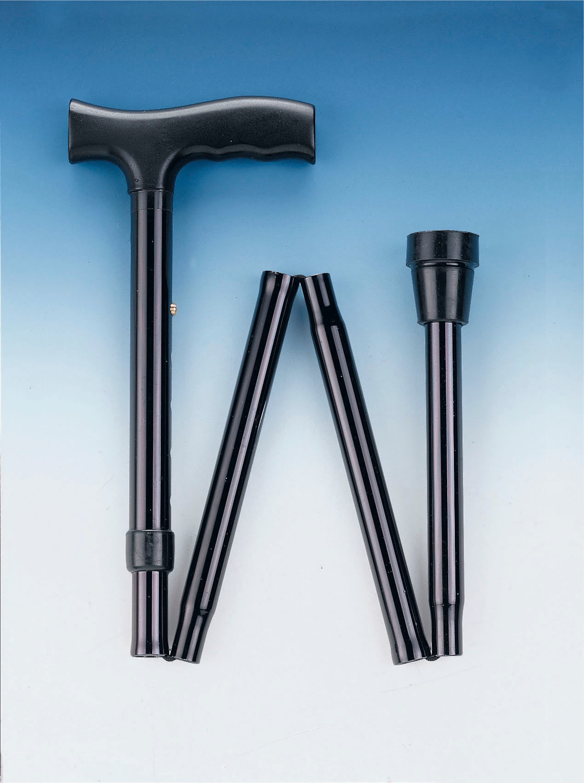 Loopstok in zwart | Witt