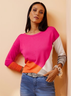 Orange Pullover für Damen jetzt im Online-Shop finden | heine