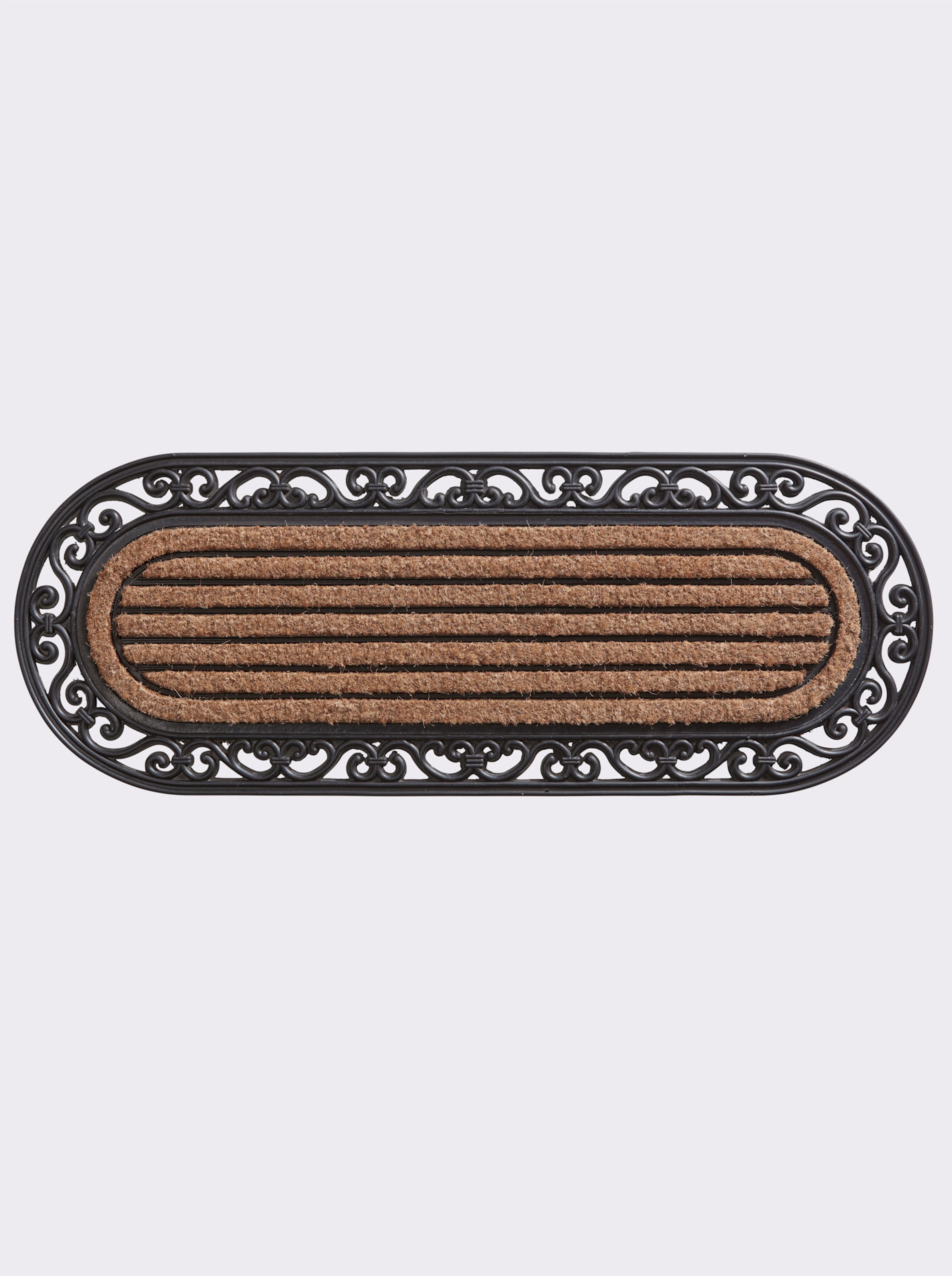heine home Fussmatte in schwarz-natur | heine