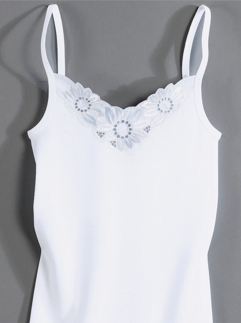 conta Trägerhemd in der 3-Stück-Packung in weiß | Witt