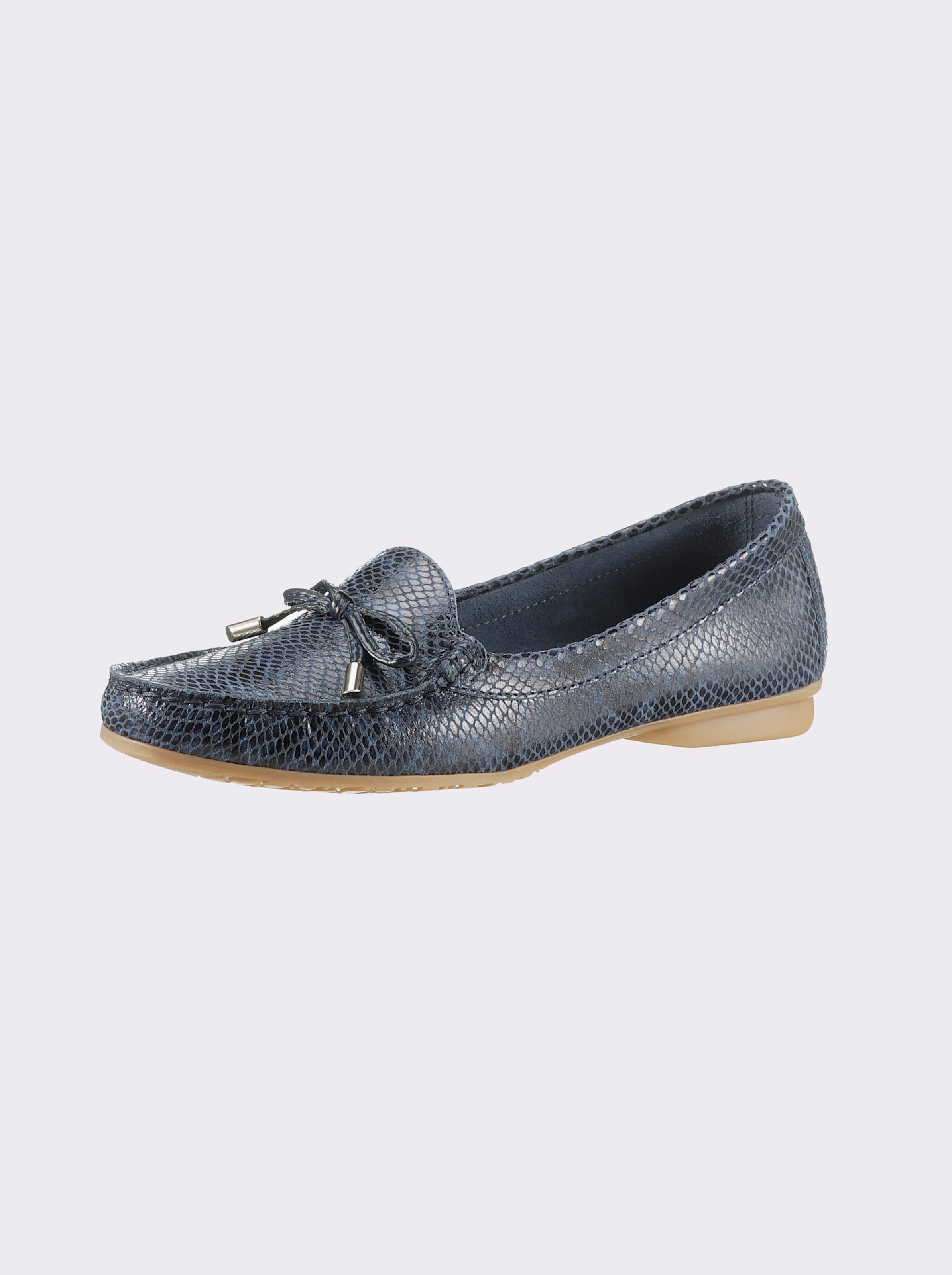heine Slipper in marine | heine