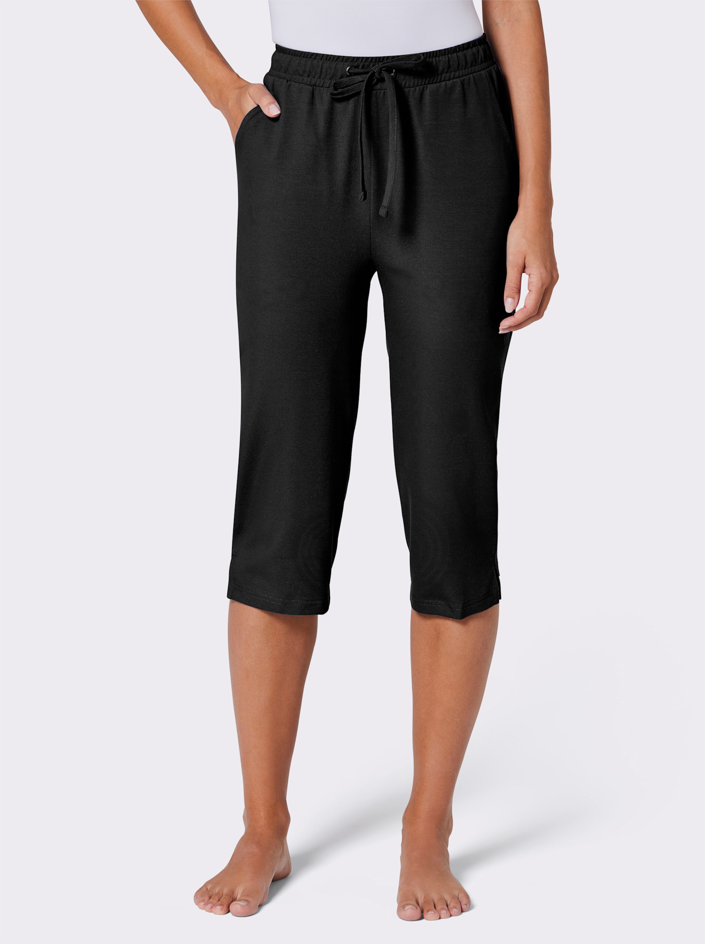 feel good Capri-Hose in schwarz | Witt