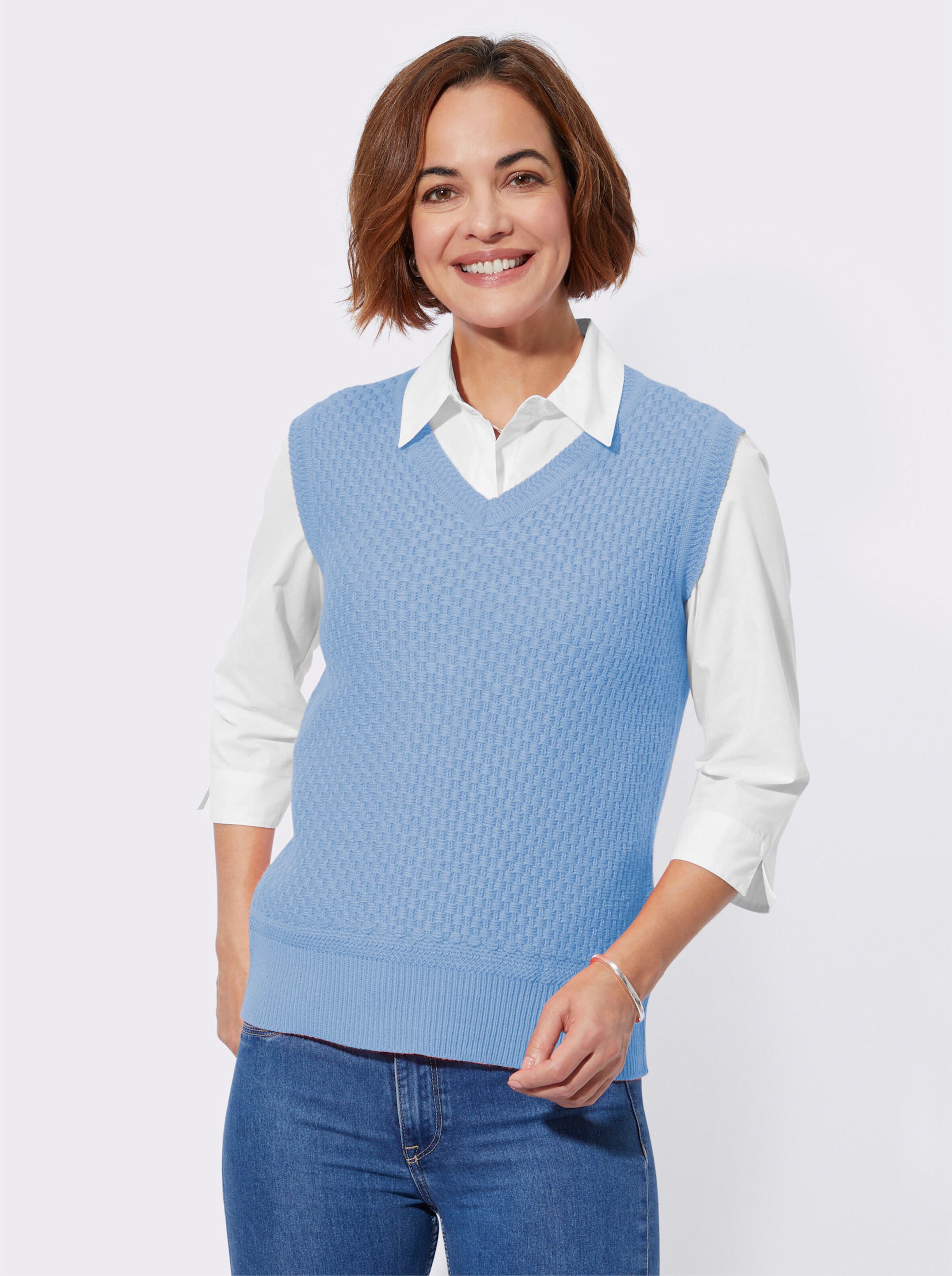 Pullunder in blau | Witt