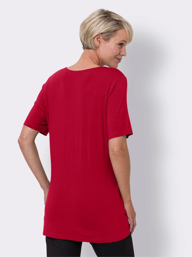 Longshirt in A-Form in rot | Witt